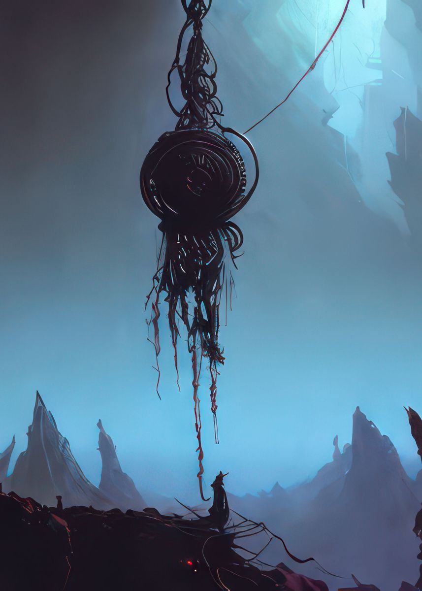 'Outerland Distortion' Poster by SICKAIE | Displate