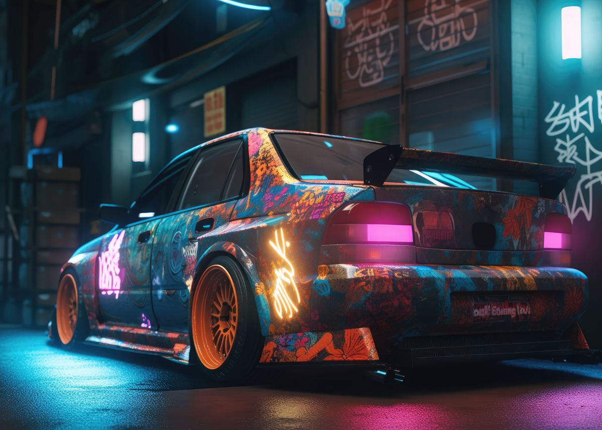 'JDM Dream Machines' Poster by mcmtdesigns | Displate