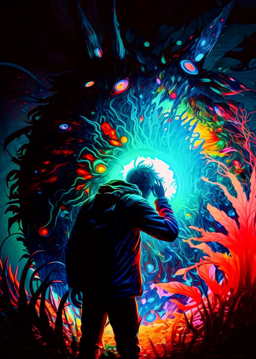 'Fantasy World' Poster, picture, metal print, paint by javis lee | Displate