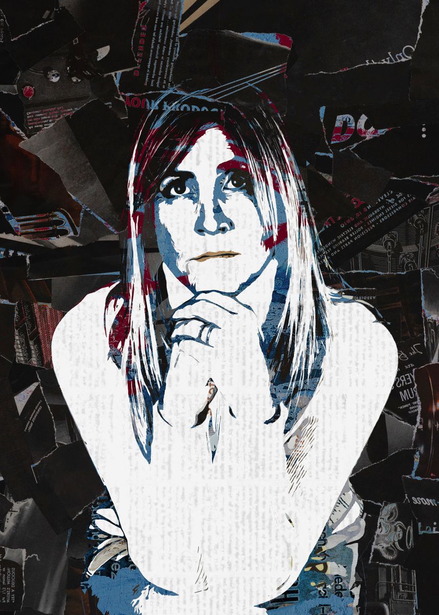 'girl face' Poster, picture, metal print, paint by luigi diamanti ...