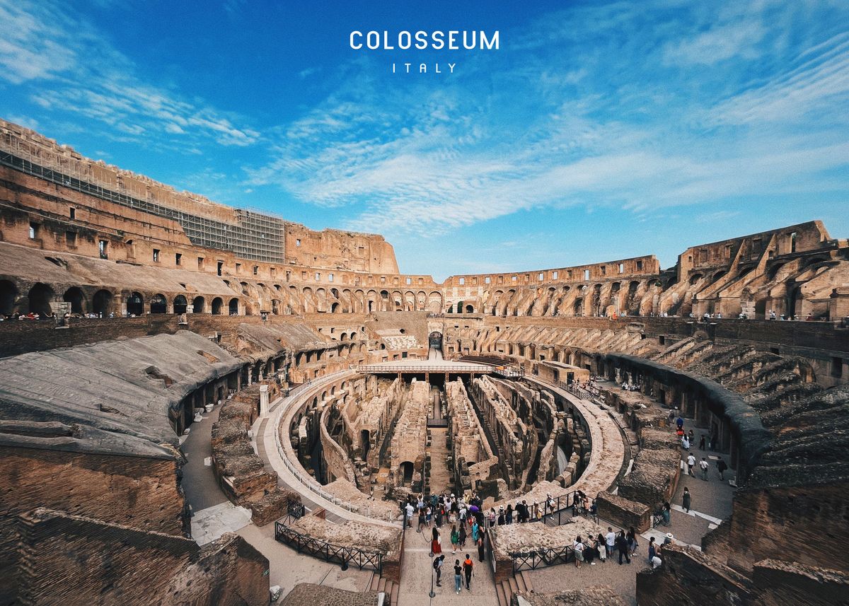 'Colosseum ' Poster by Famous City | Displate