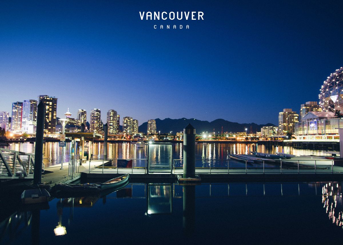 'Vancouver ' Poster by Explore Universe | Displate