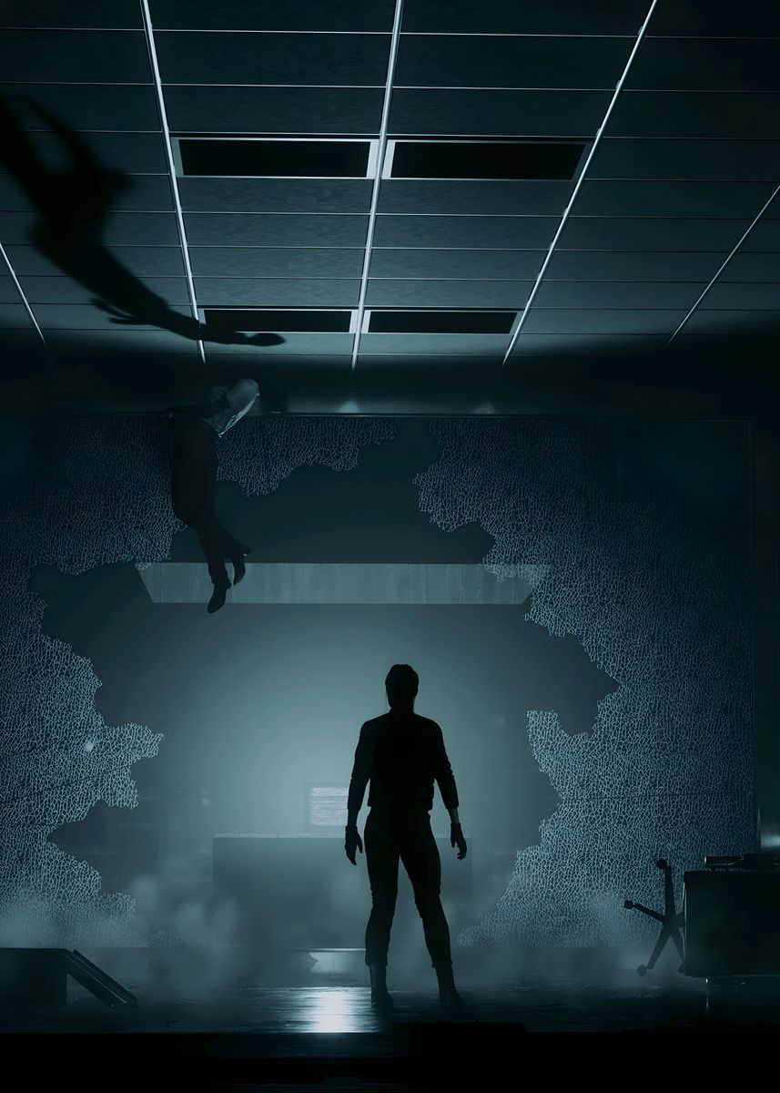 'Control' Poster, picture, metal print, paint by Gaming | Displate