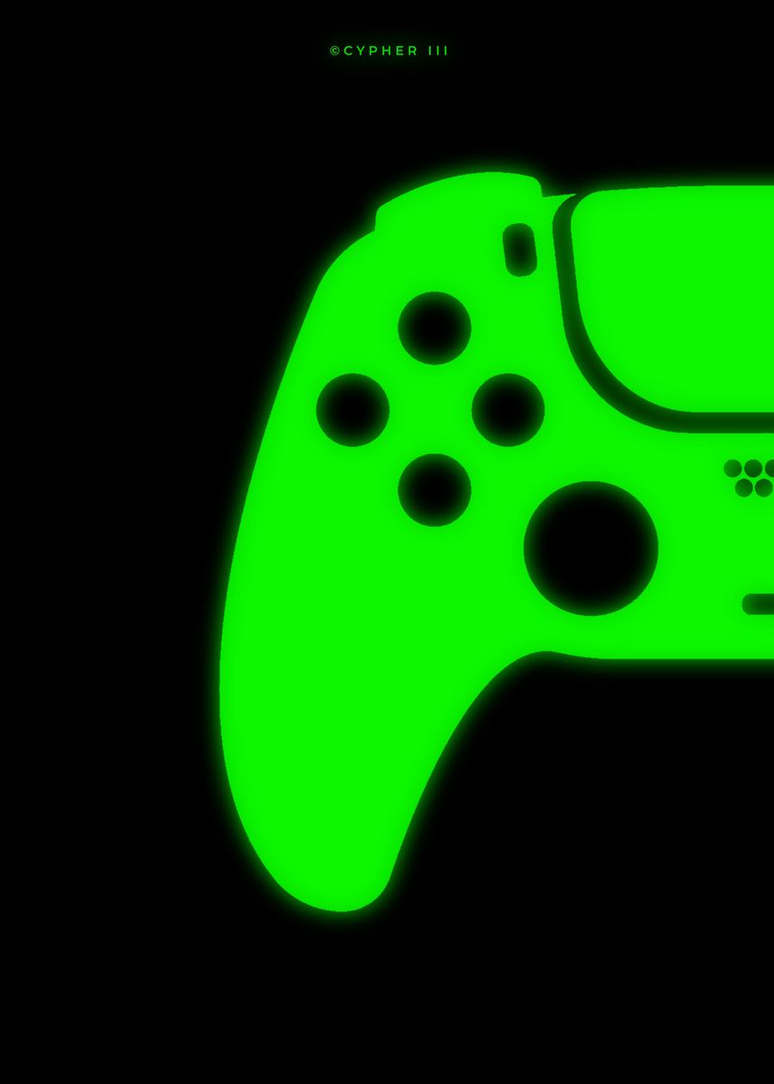 'Pad 1' Poster, picture, metal print, paint by cypher the third | Displate