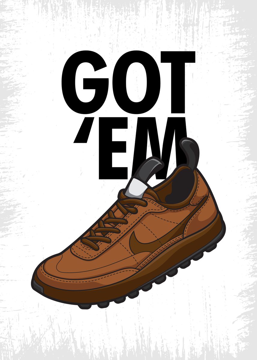 'Got them shoe' Poster, picture, metal print, paint by Mikhaila Poster ...