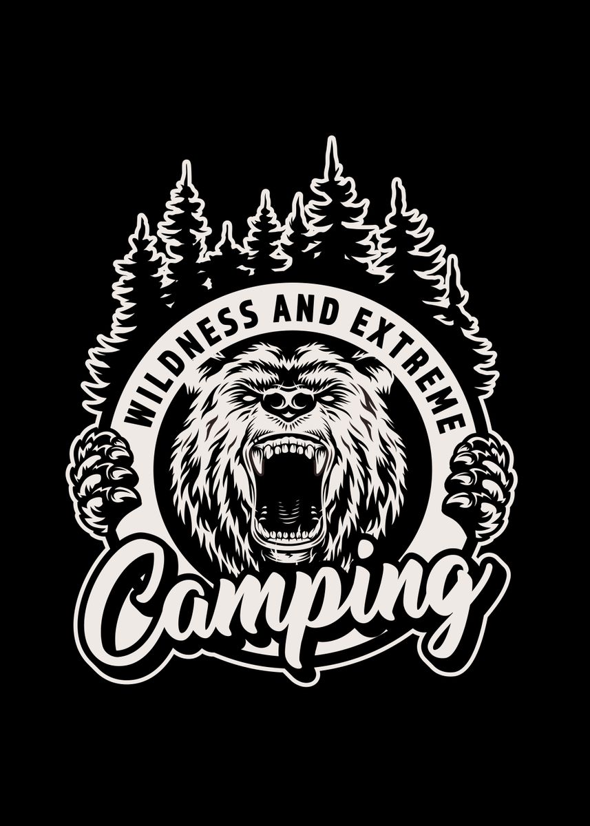 'WILDNESS AND EXTREME ' Poster, picture, metal print, paint by Lugu ...