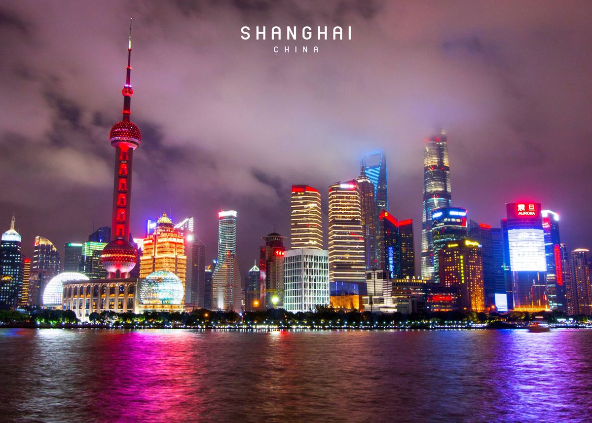 'Shanghai ' Poster by Big City | Displate
