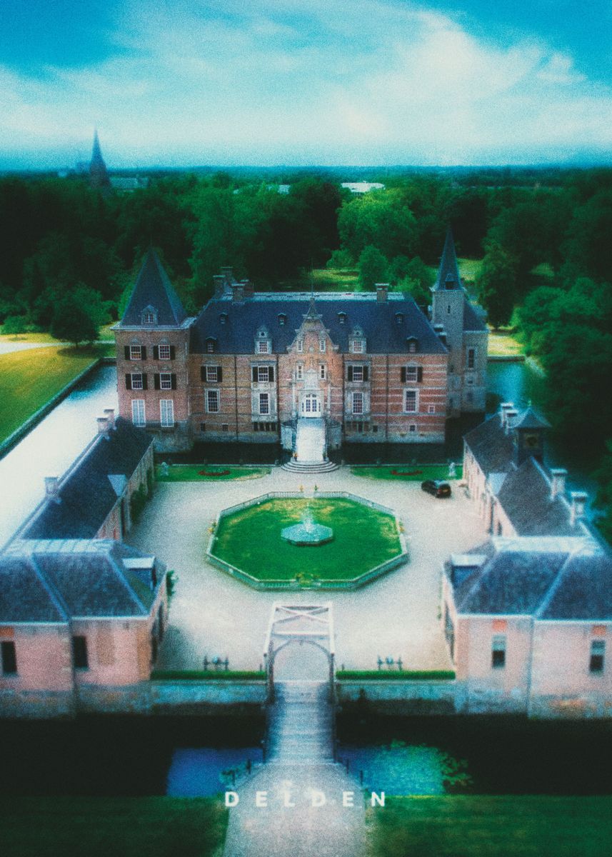 'Delden' Poster, picture, metal print, paint by Visitify | Displate