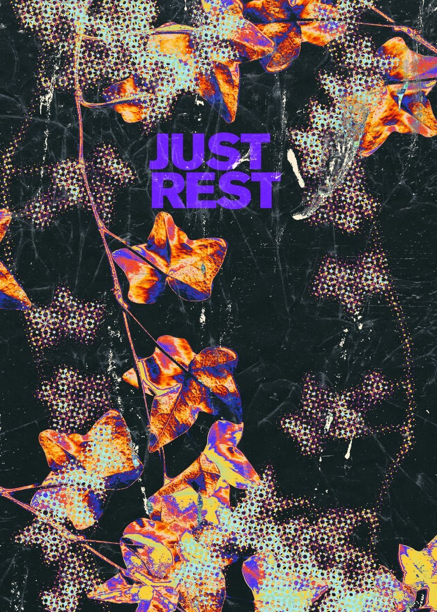 'Just Rest' Poster, picture, metal print, paint by Nohx | Displate