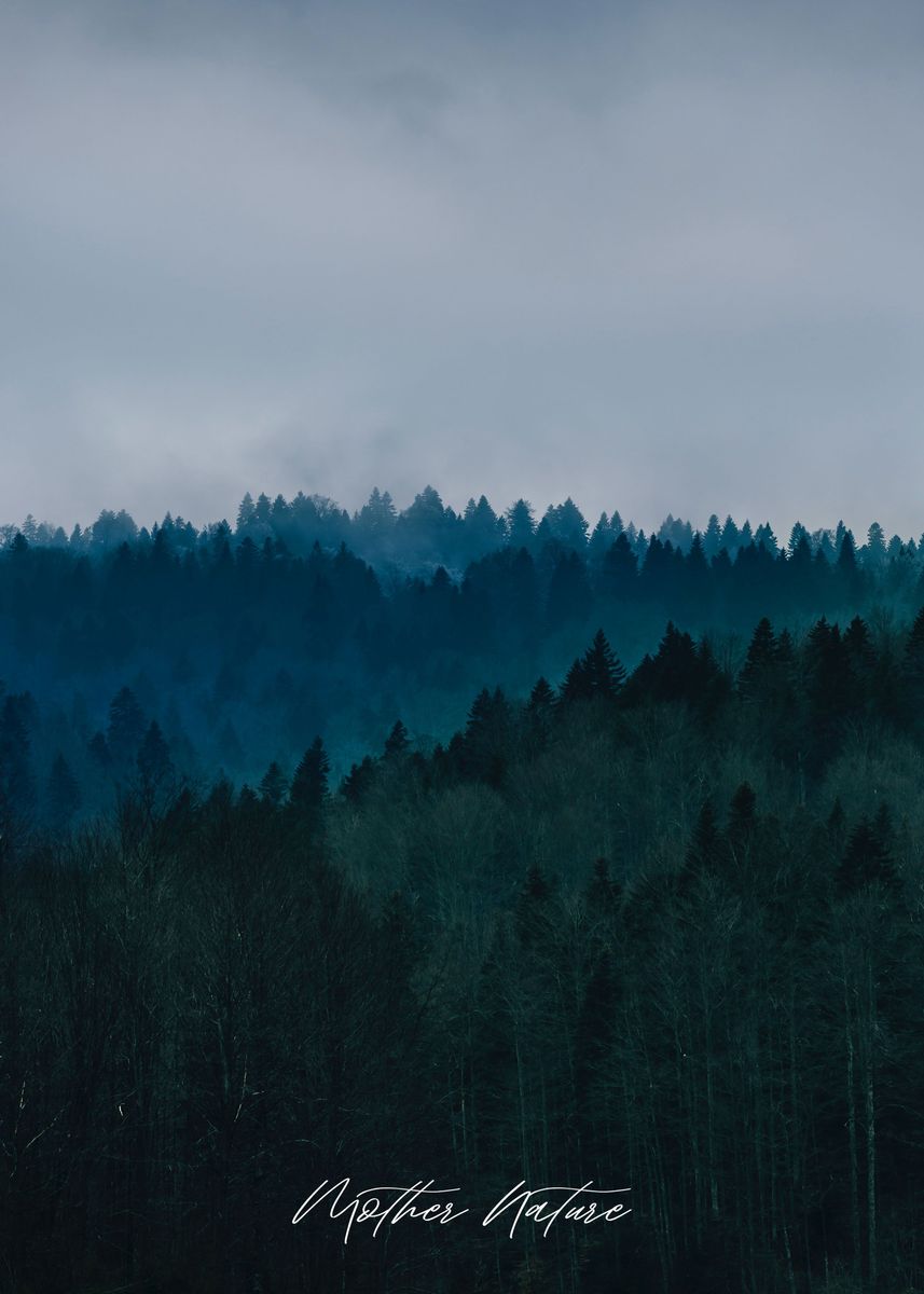 'Mother Nature ' Poster by Famous City | Displate