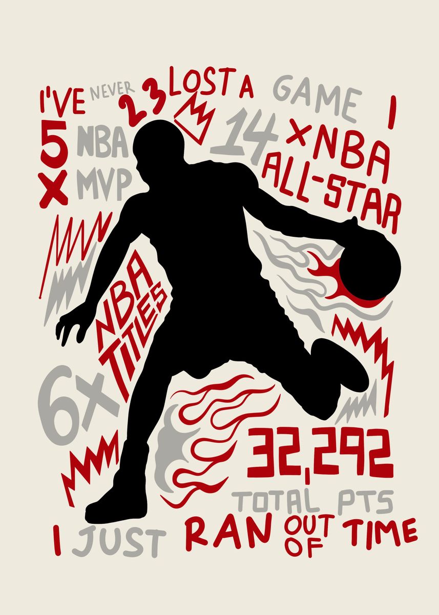 'Basketball sport art' Poster by Magic Apes | Displate