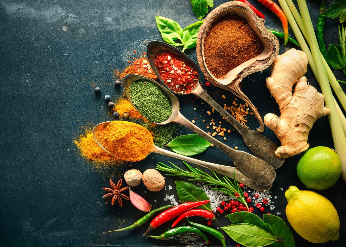 'Herbs and Spices 5' Poster by Bailey DHeath | Displate