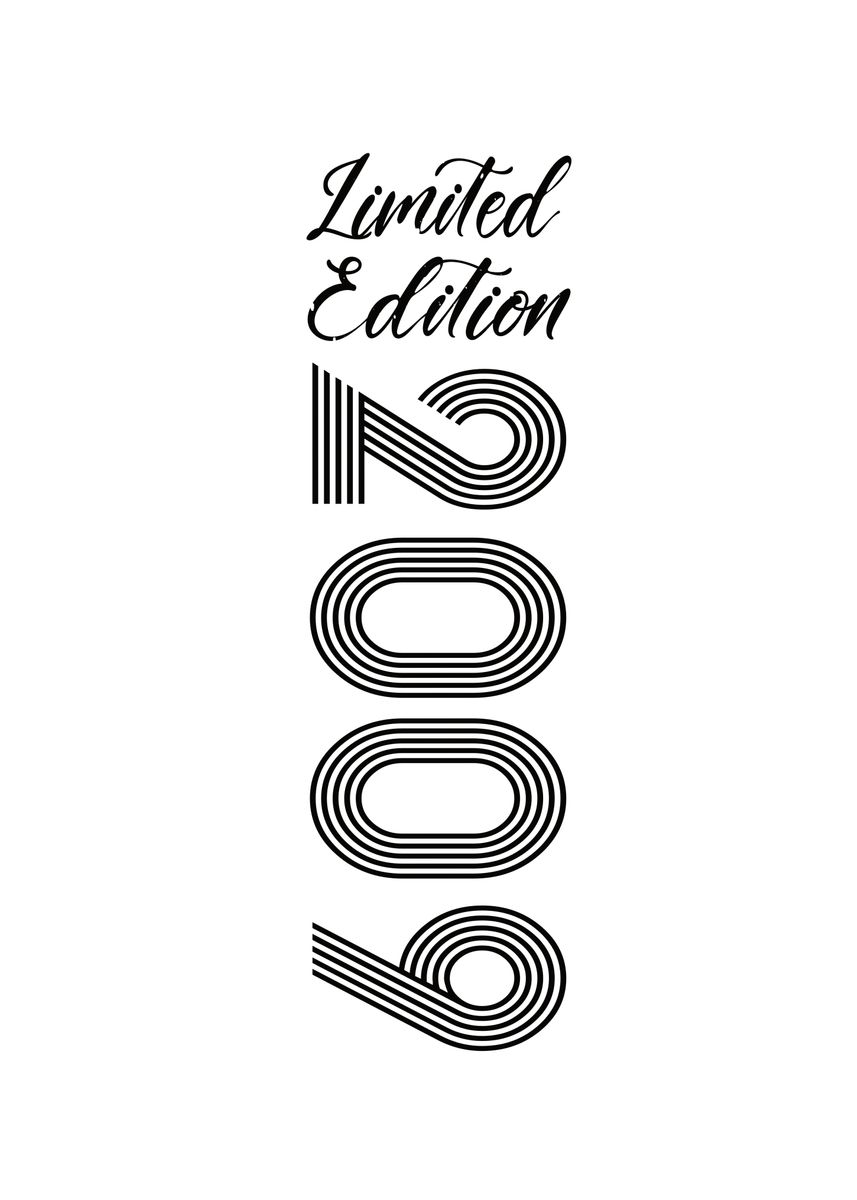 'Limited Edition 2009' Poster by Steven Zimmer | Displate