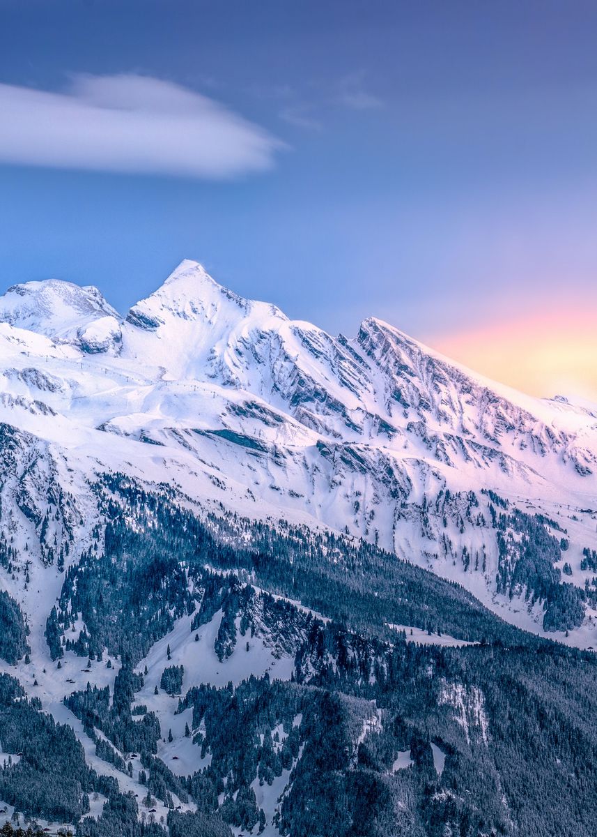 'Snow Rock Mountain' Poster by wolly liyu | Displate