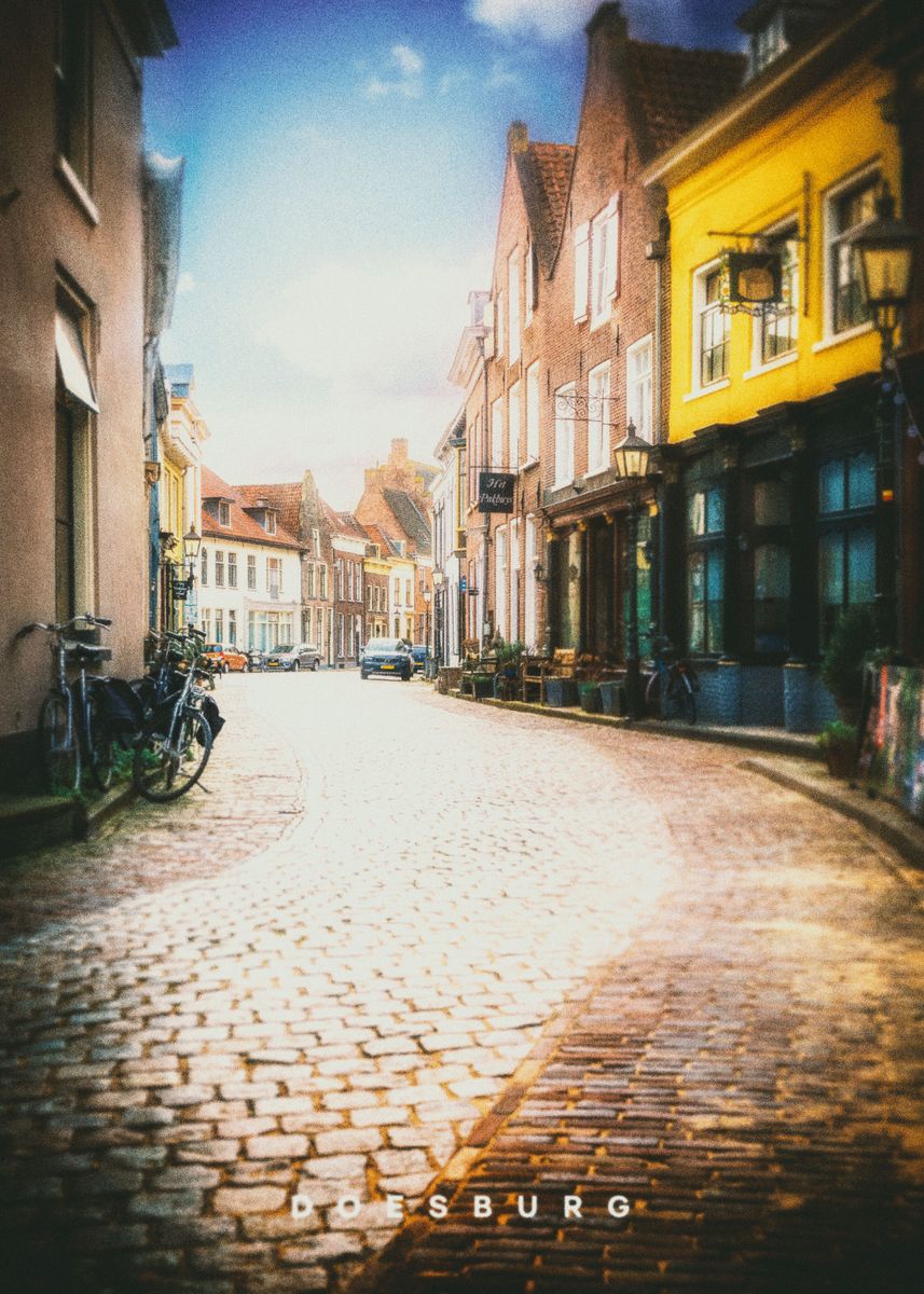 'Doesburg' Poster by Visitify | Displate