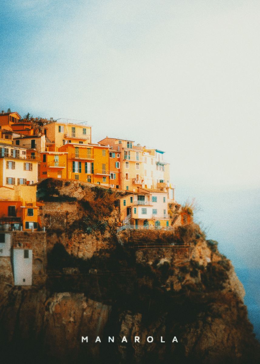 'Manarola' Poster by Visitify | Displate