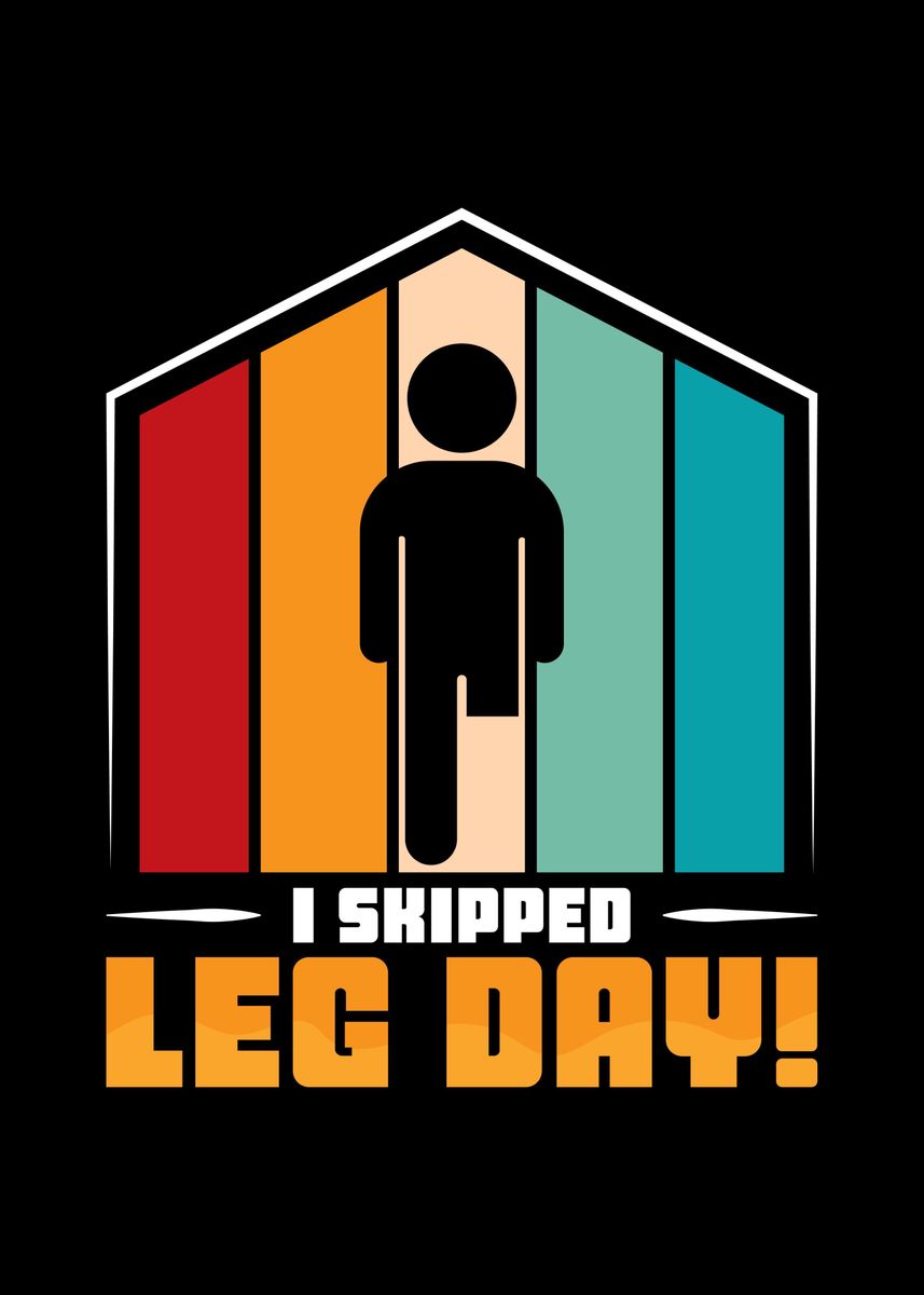 'Leg Amputee' Poster by Sebastian Wünsche | Displate