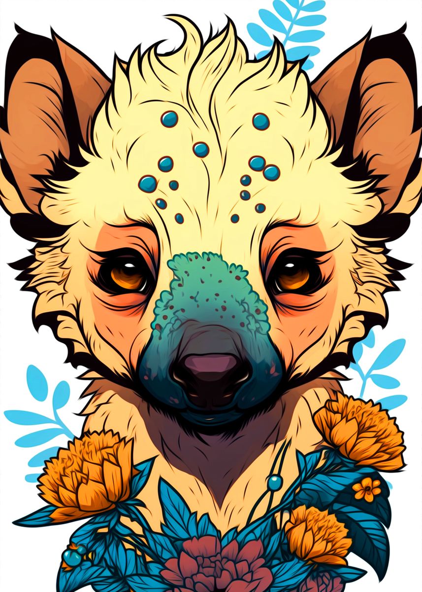 'Hyena' Poster by tona Billi | Displate