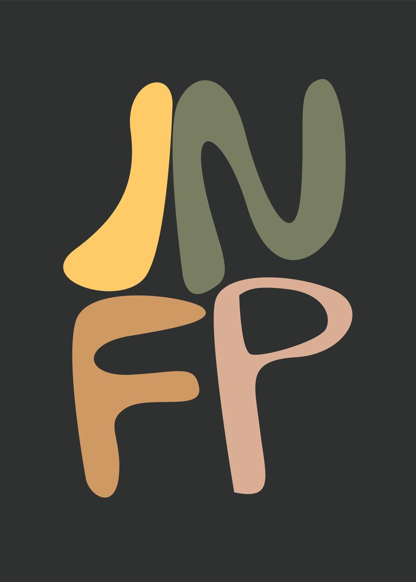'infp' Poster, picture, metal print, paint by Ratna Mutia Dewi | Displate