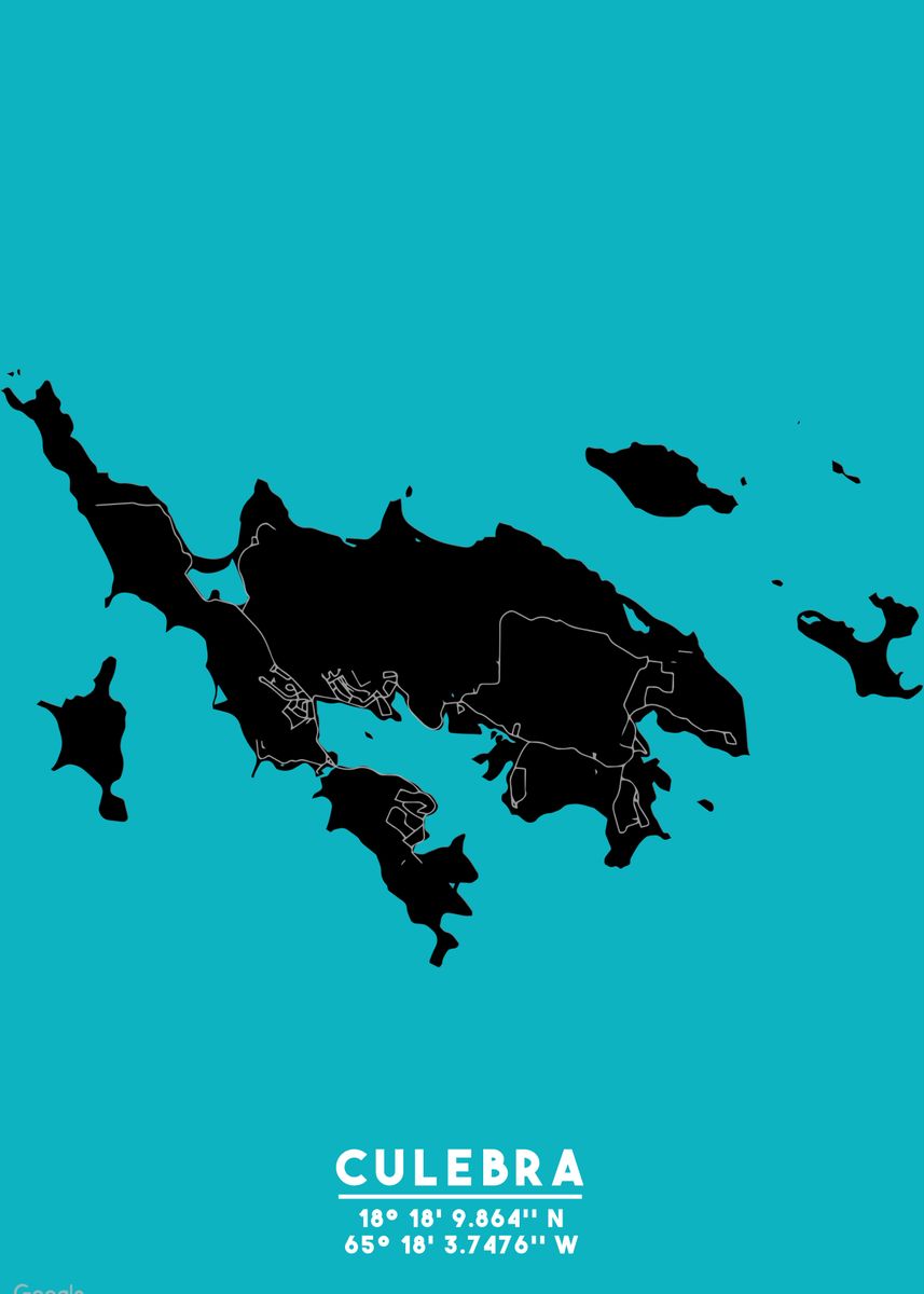 'Culebra Puerto Rico' Poster, picture, metal print, paint by Clayborne ...