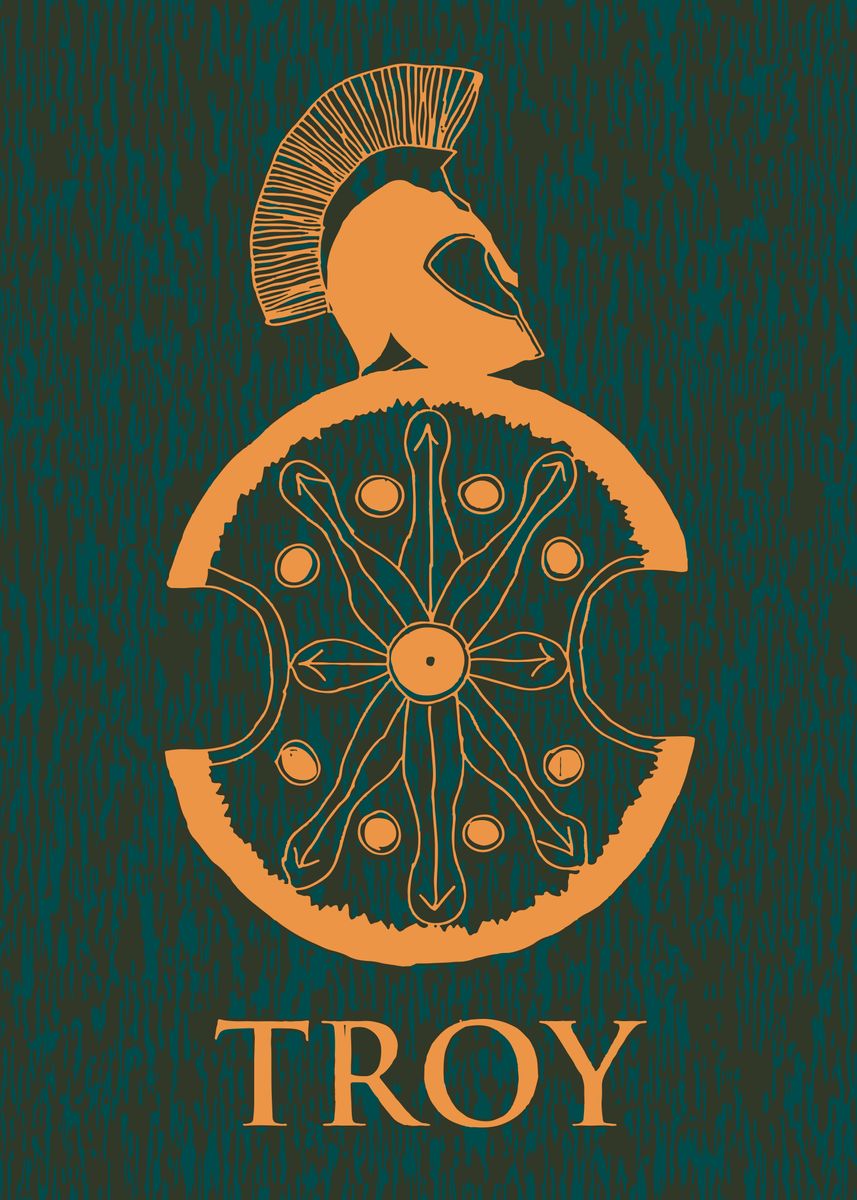 'legend of troy' Poster, picture, metal print, paint by Aksara Alka R ...