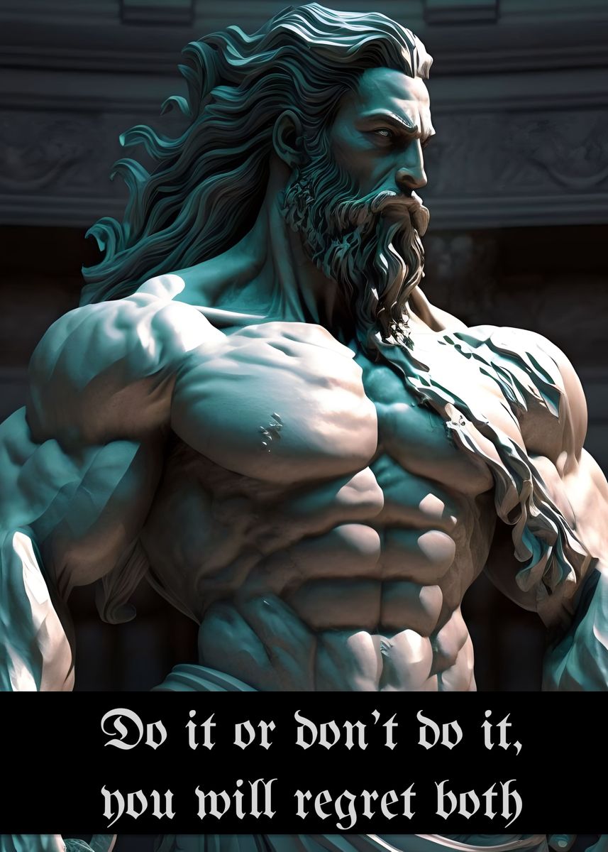 'You will regret' Poster, picture, metal print, paint by Cronus The ...