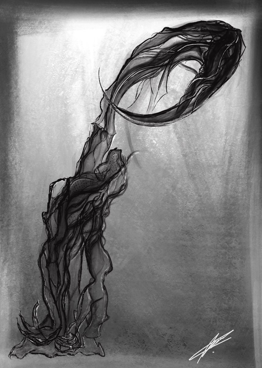 'Soulless' Poster, picture, metal print, paint by larenius | Displate