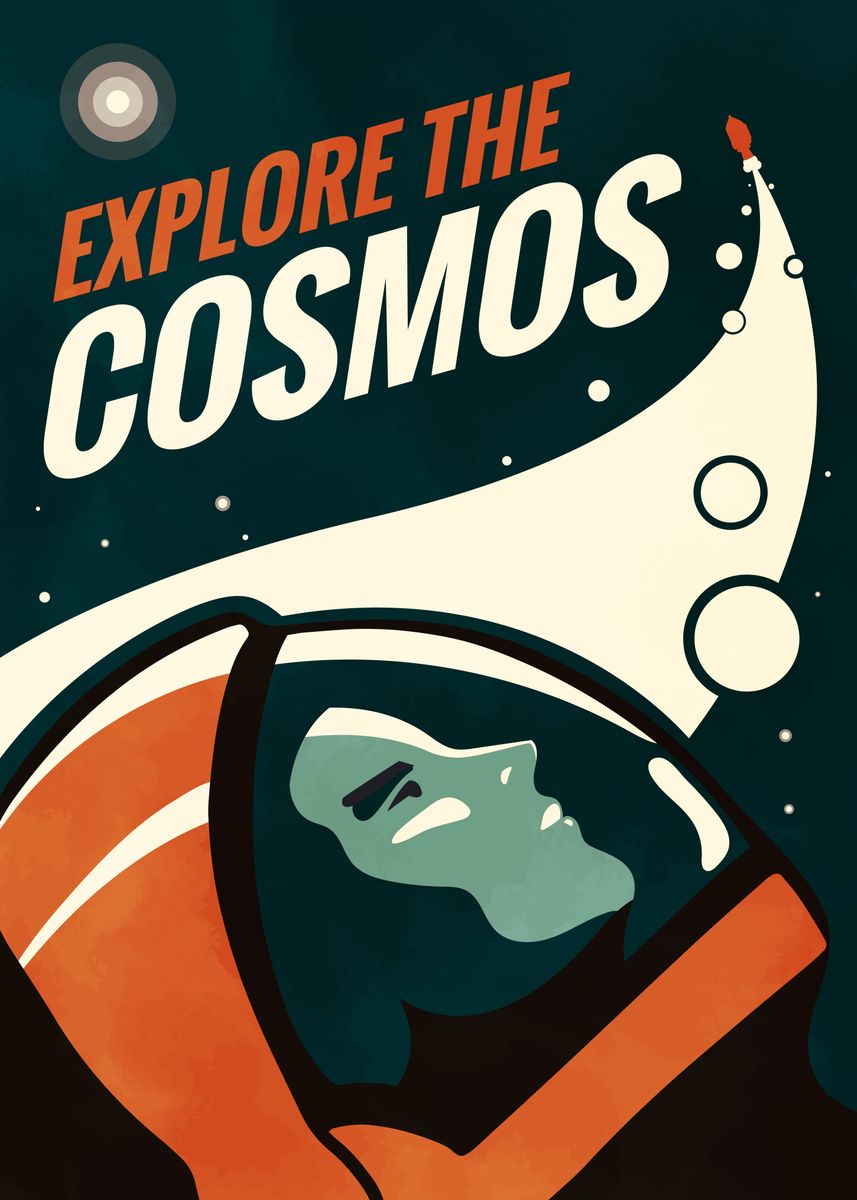'Explore The Cosmos' Poster by jodotodesign | Displate