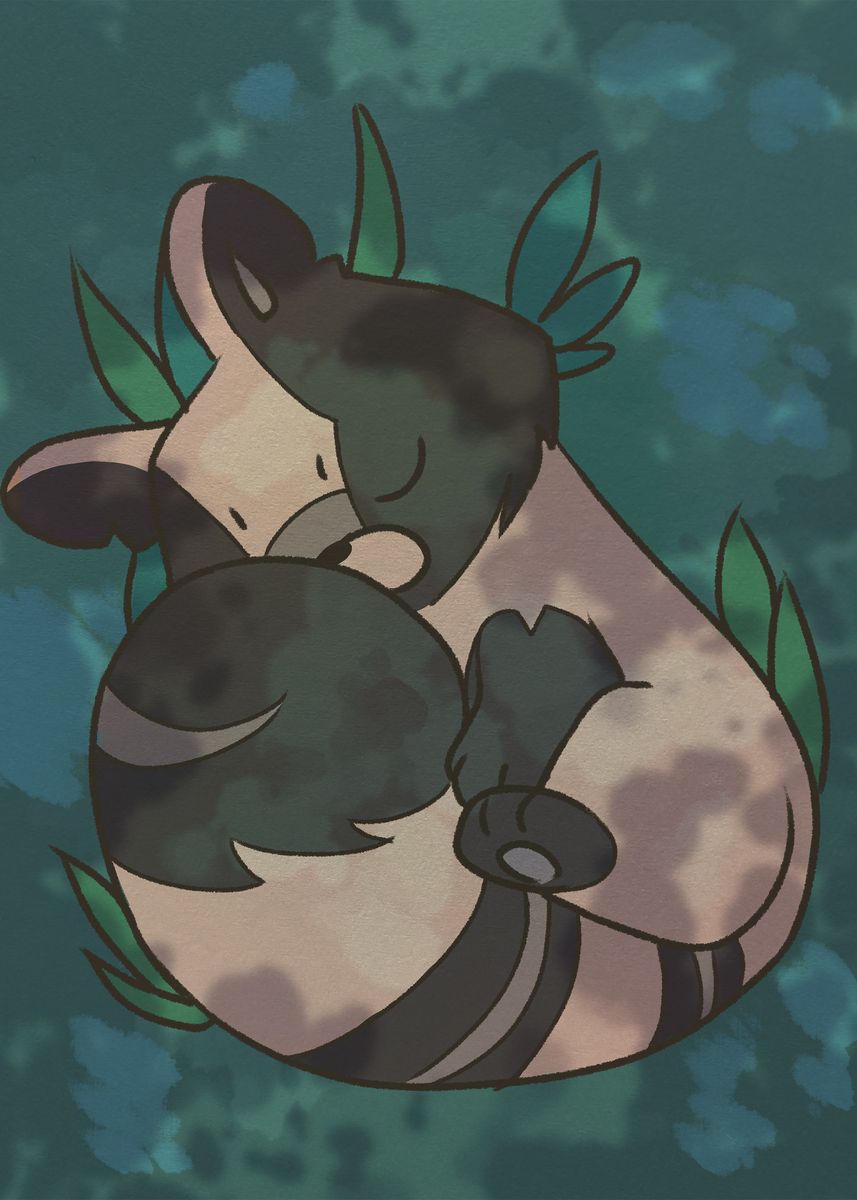 'Tamei' Poster, picture, metal print, paint by Hector Castillo | Displate