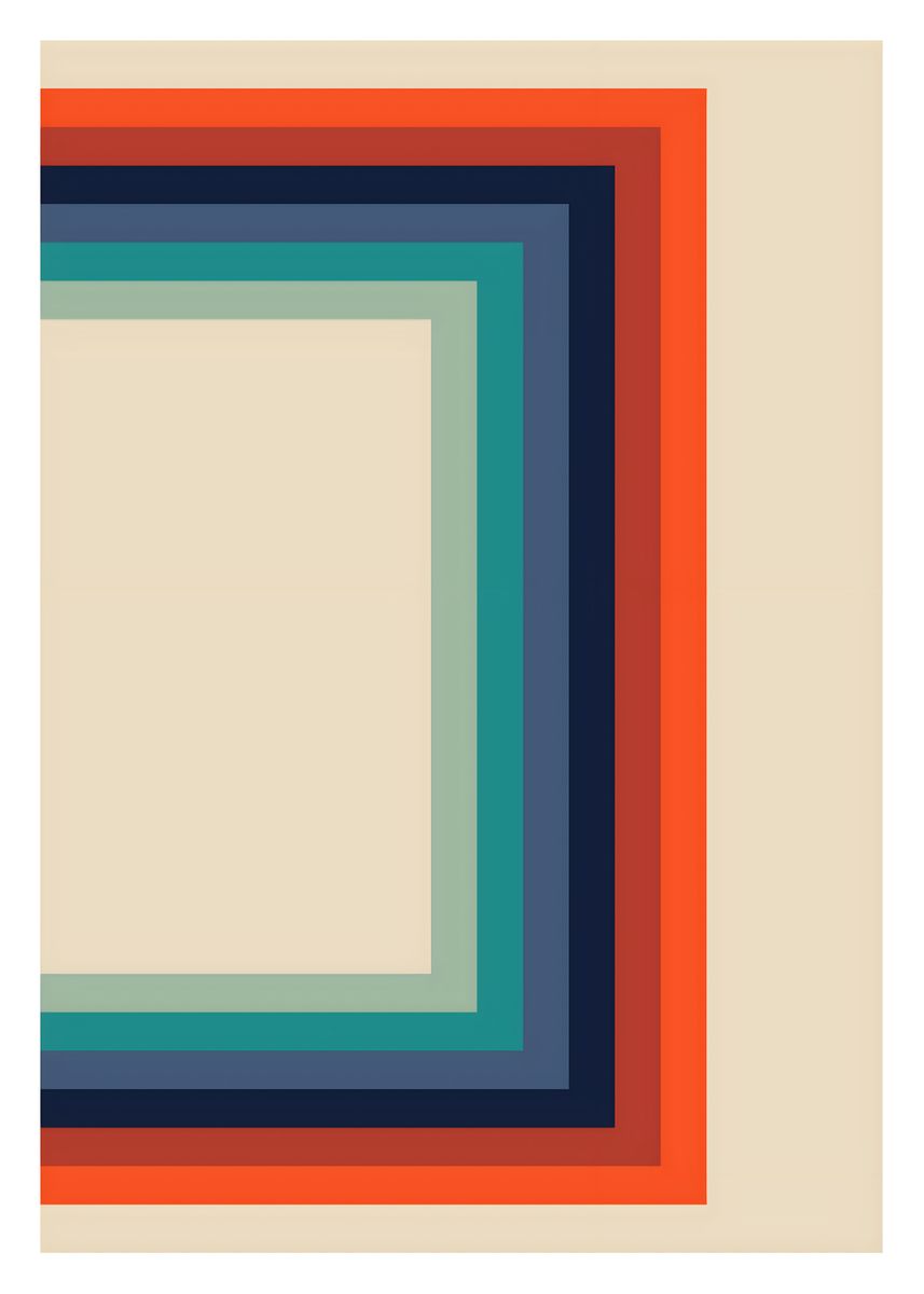 'Rainbow' Poster, picture, metal print, paint by Izu | Displate