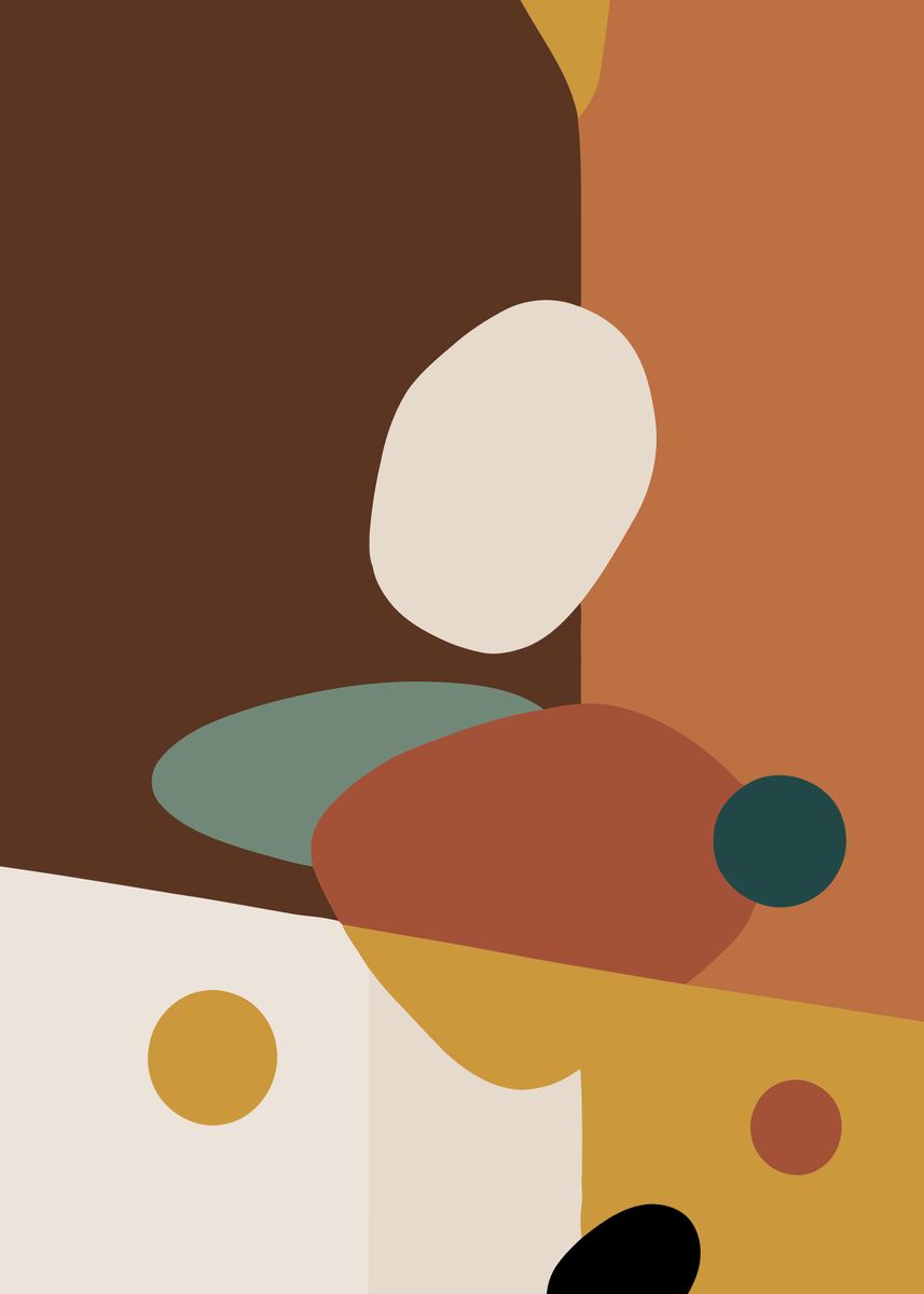 'Geometric Abstract' Poster by Nae | Displate