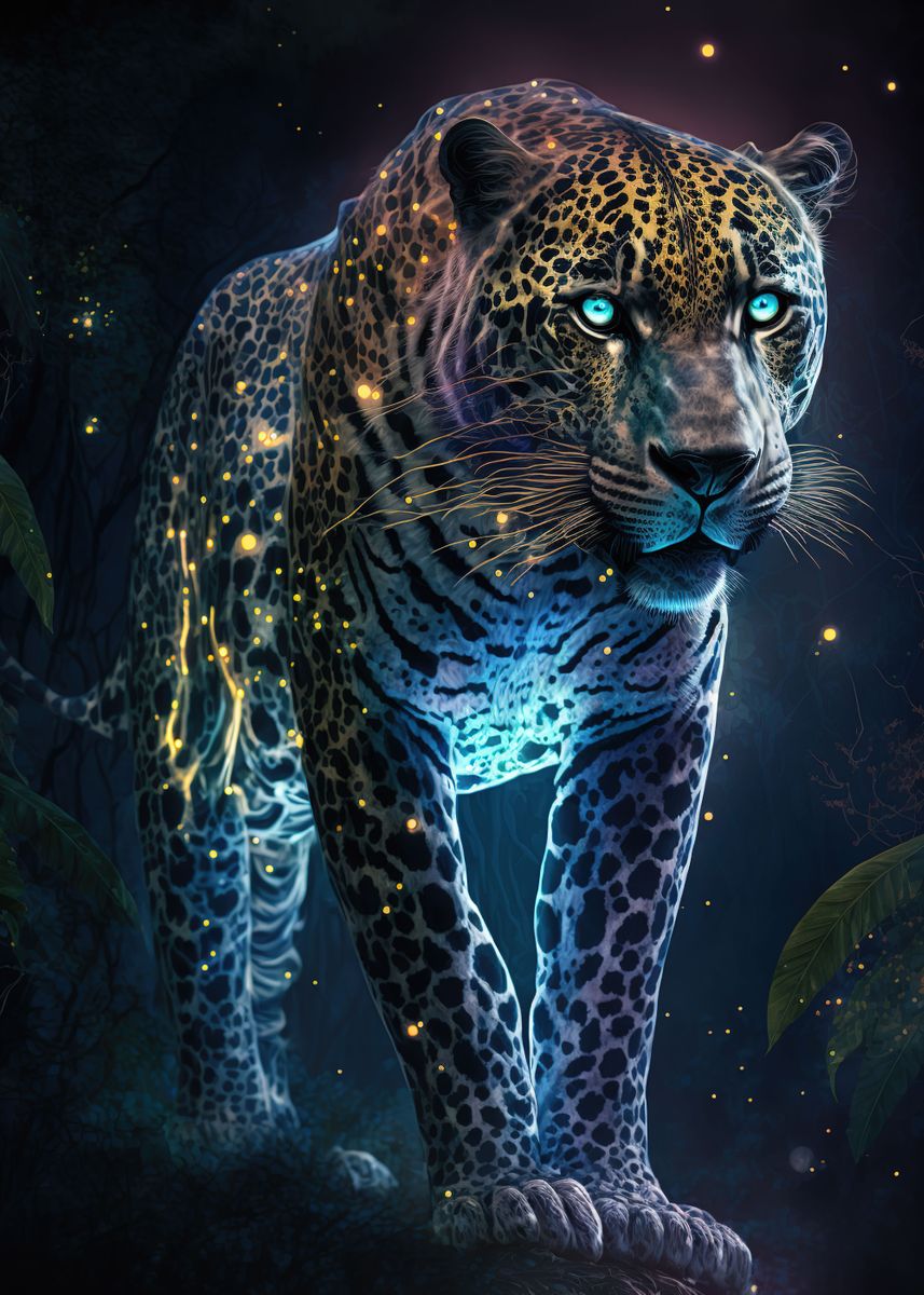 'Jaguar ' Poster by deidrera cheal | Displate