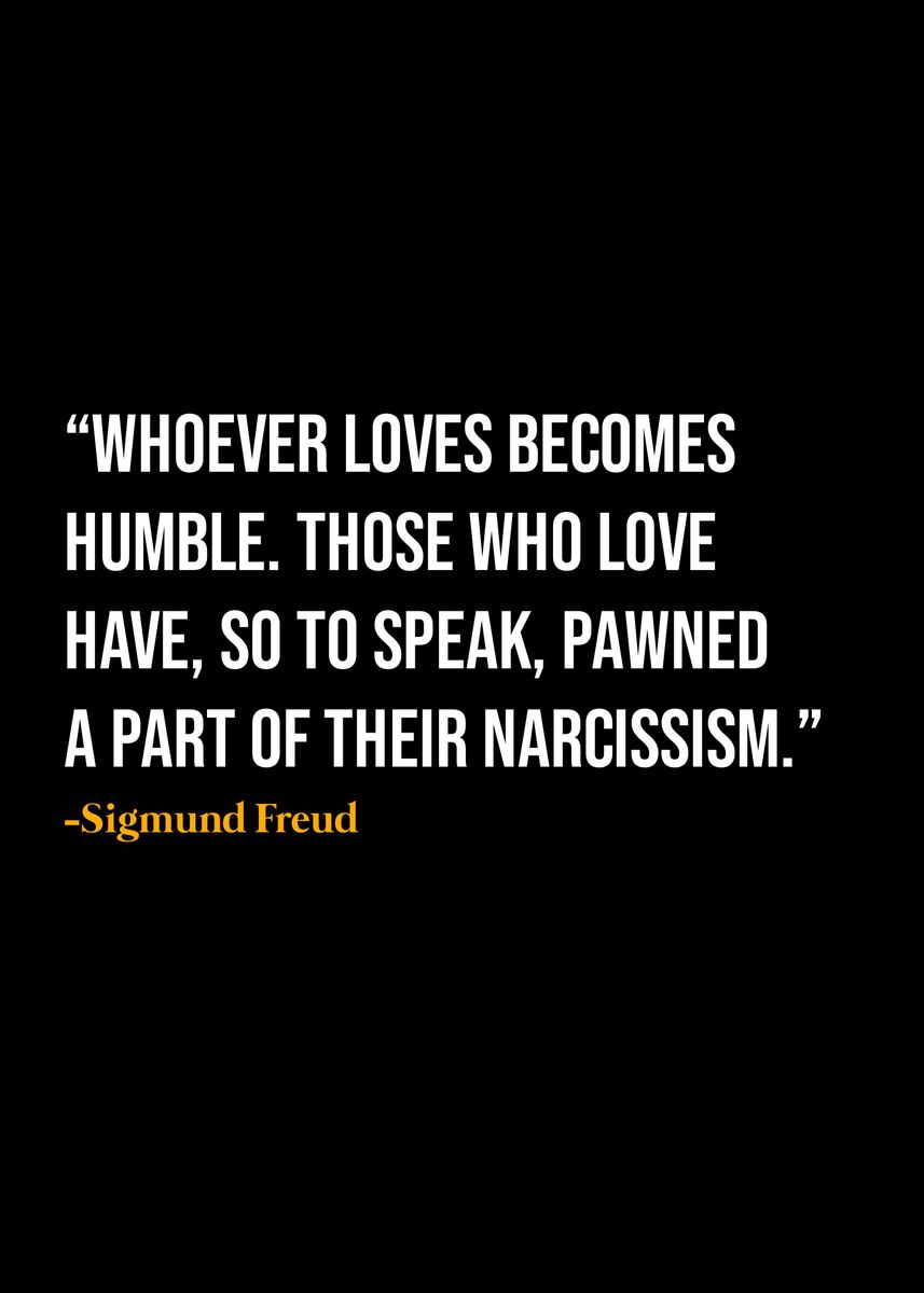 'Sigmund Freud Quote ' Poster, picture, metal print, paint by KAZE ...