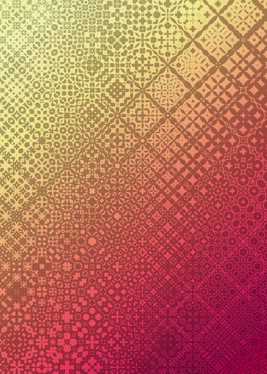 'Gradient pattern ' Poster by Edy Art Space | Displate