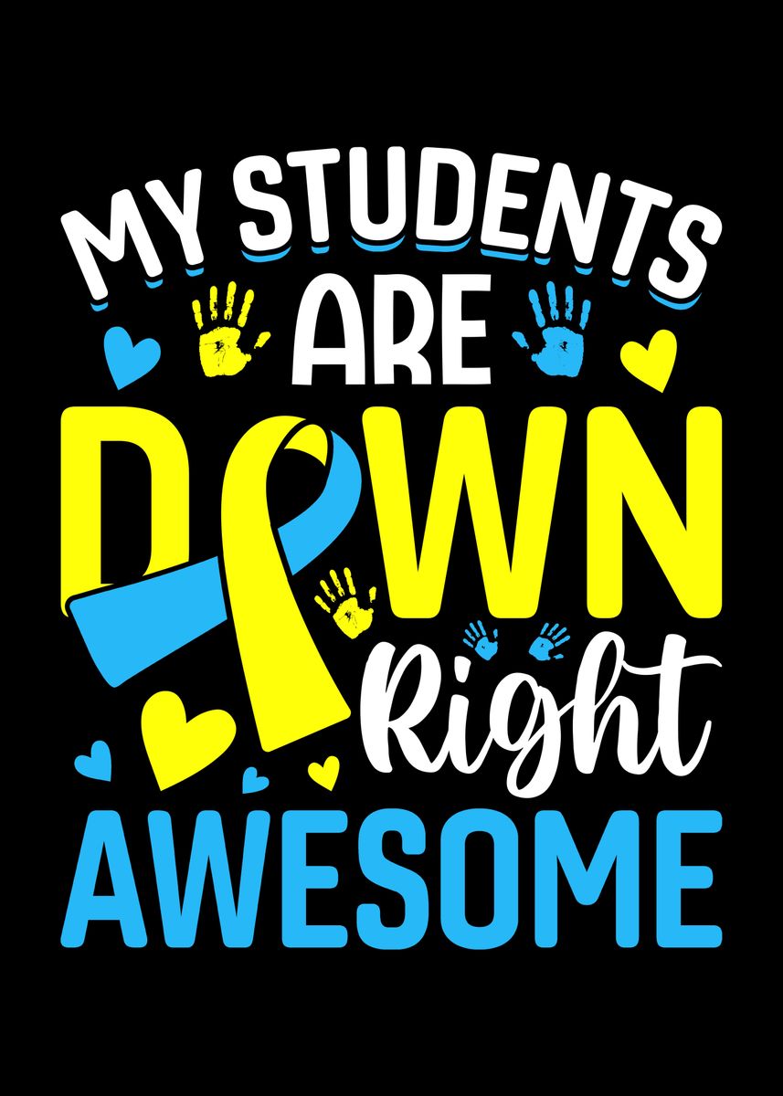 'Down Syndrome Awareness' Poster, picture, metal print, paint by ...