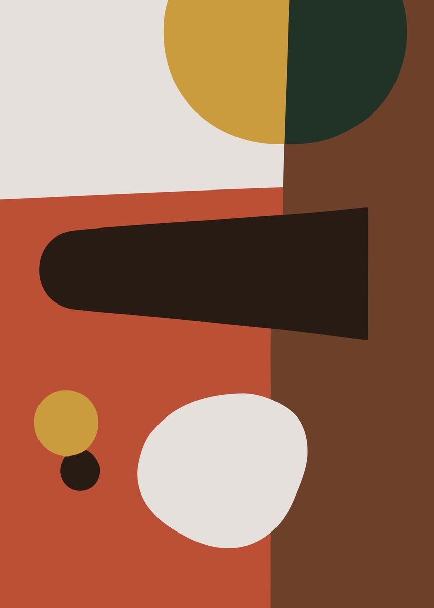 'Geometric Abstract' Poster by Nae | Displate