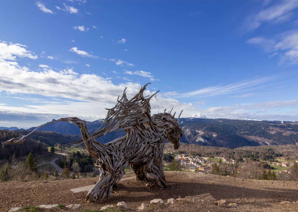 'Drago di Vaia 2' Poster by Matteo Franzi | Displate