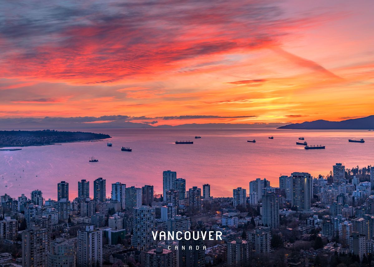 'Vancouver ' Poster by Explore Universe | Displate