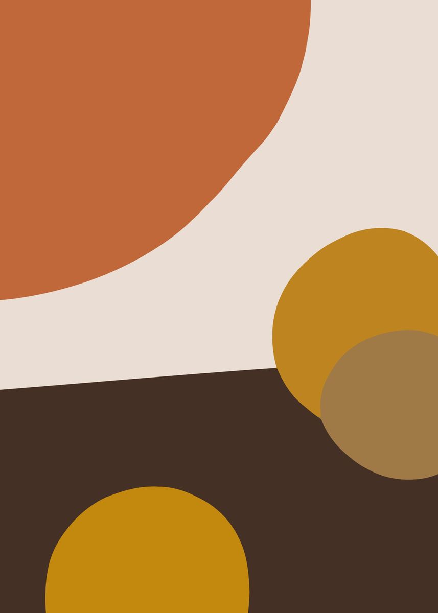 'Geometric Abstract' Poster by Nae | Displate