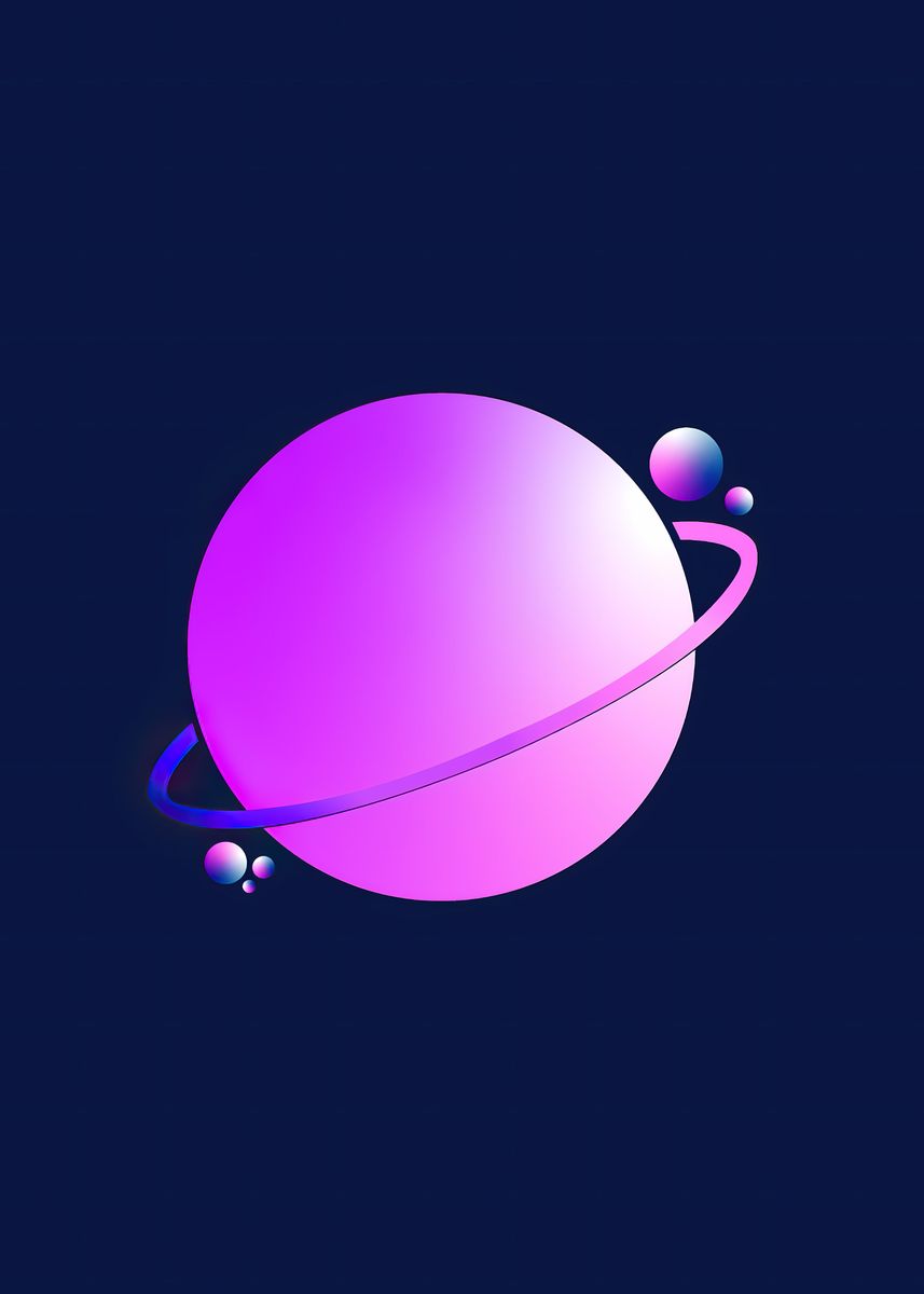 'A Digital Planet Art' Poster, picture, metal print, paint by Lunaxys ...