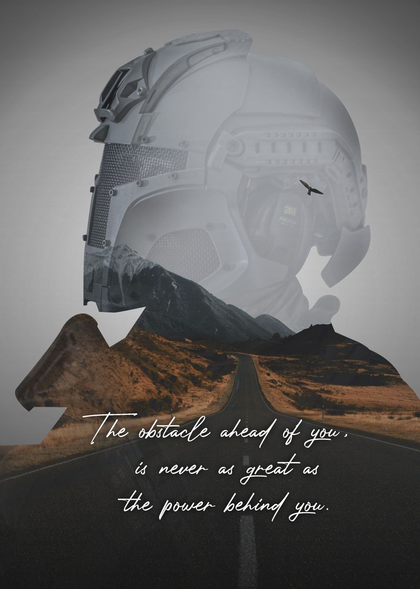 'The Power Behind You' Poster by HOLOSOMNIA | Displate