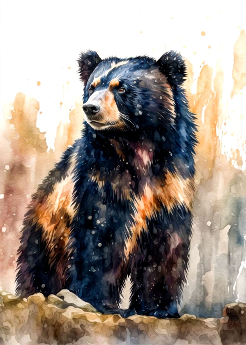 'Bear' Poster by set more | Displate