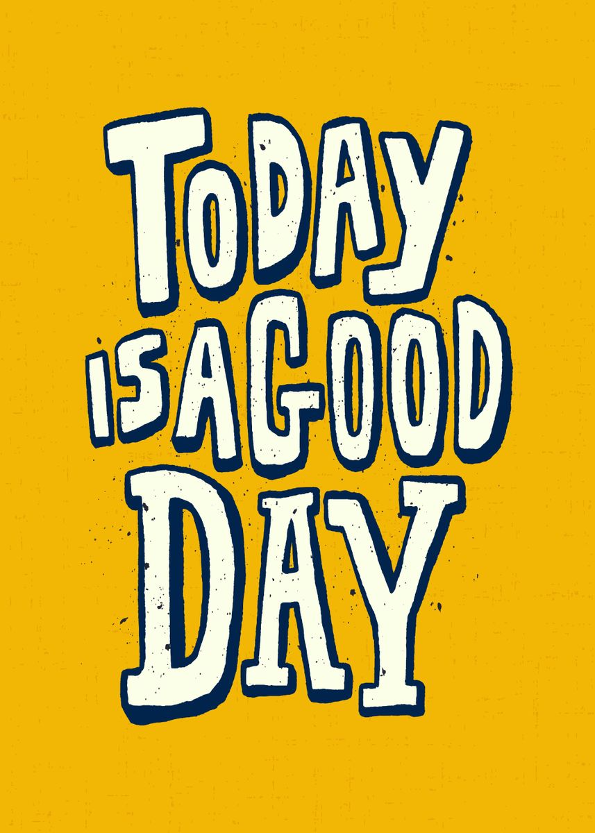 'Good day' Poster, picture, metal print, paint by Faissal Thomas | Displate