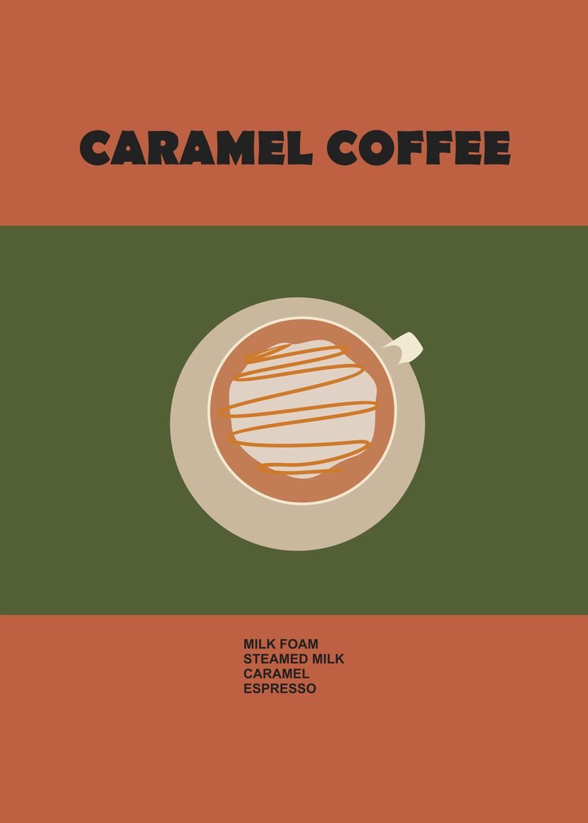 'caramel' Poster by Ratna Mutia Dewi | Displate