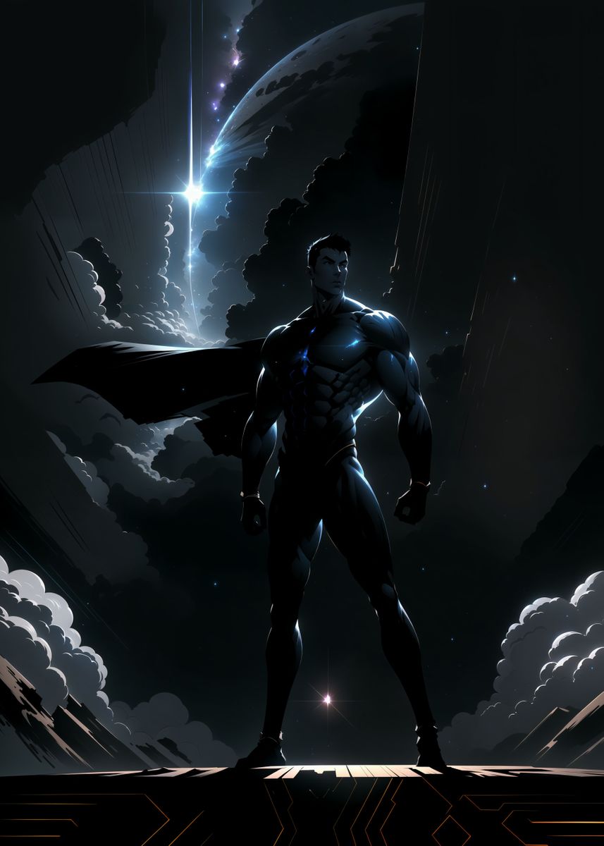 'Bob the super hero' Poster, picture, metal print, paint by Lukasz ...