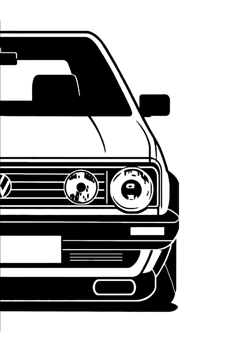 'cars' Poster, picture, metal print, paint by Day1bun Art | Displate