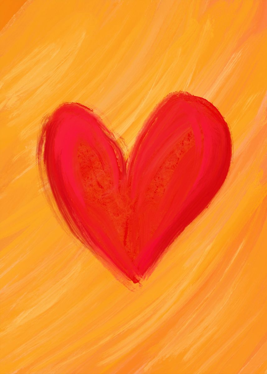 'Love Comes First' Poster, picture, metal print, paint by Gokan ...