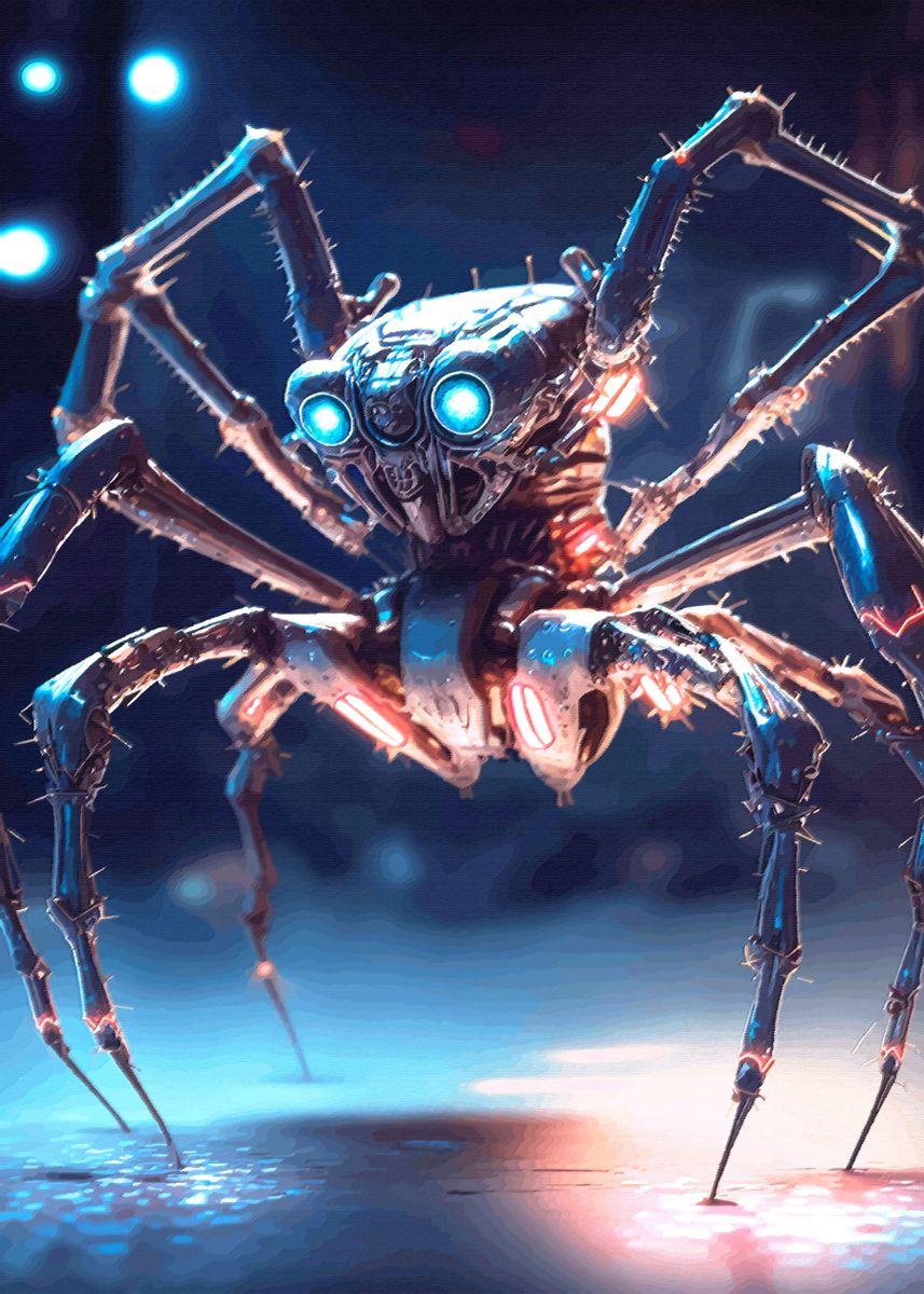 'Techspinner' Poster by One Line Artist | Displate