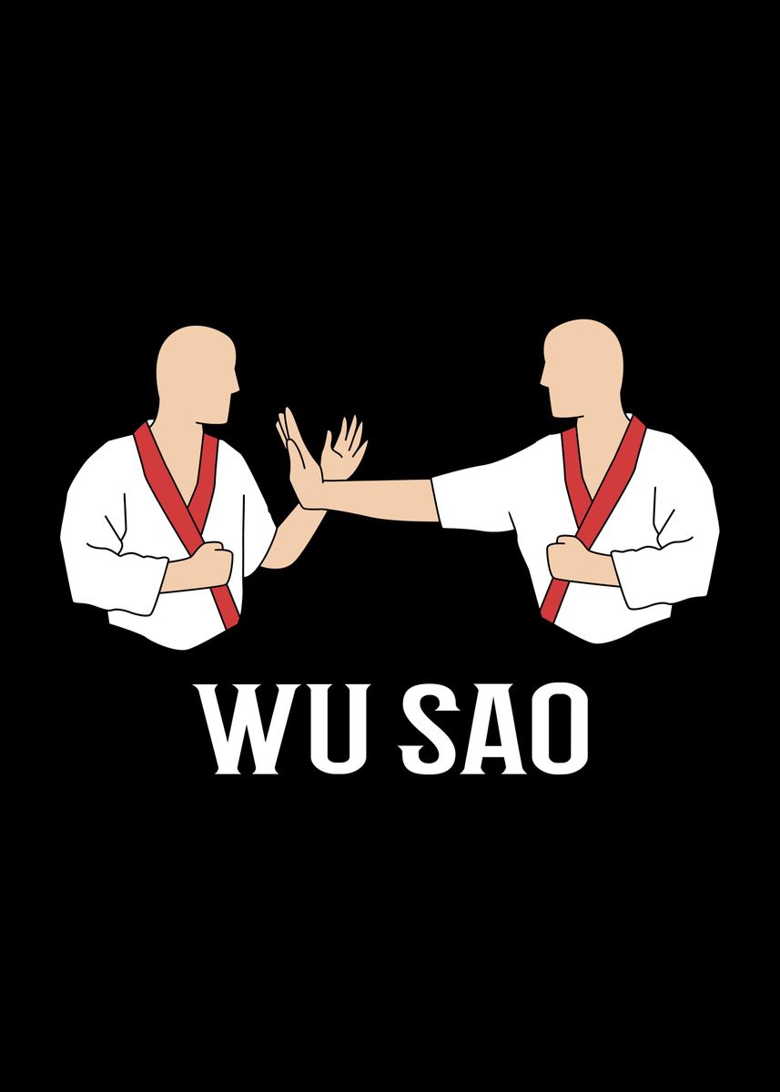'Wu Sao Wing Chun' Poster, picture, metal print, paint by FunnyGifts ...
