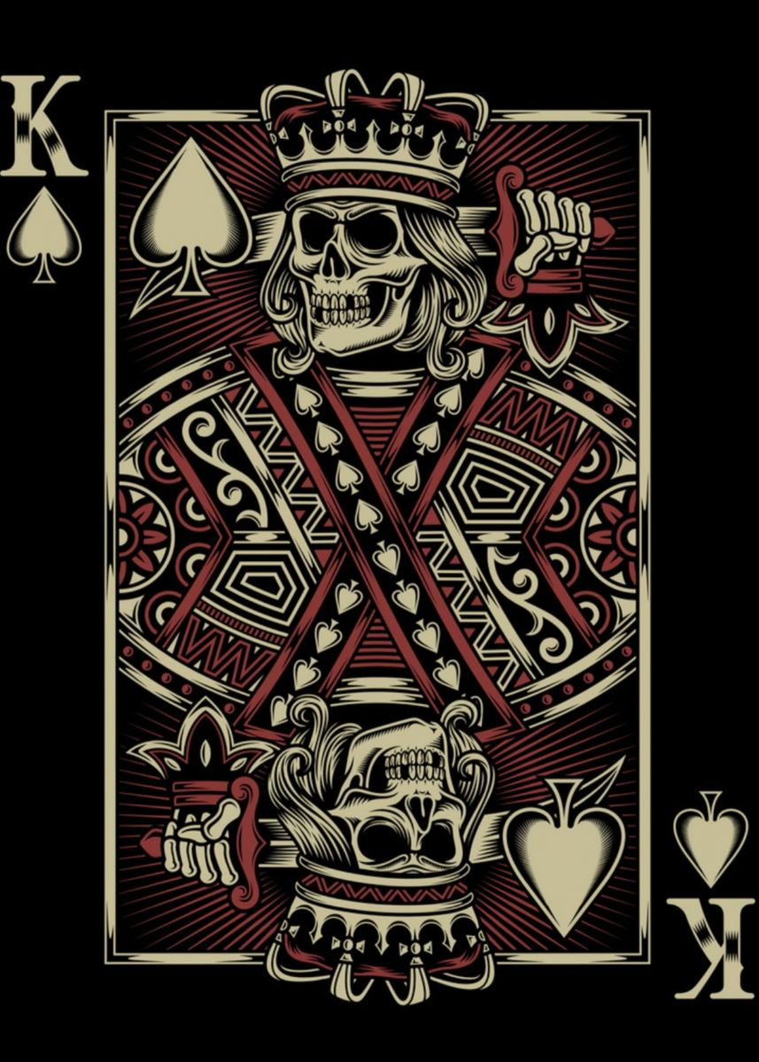 'King Cards' Poster by vibes design | Displate